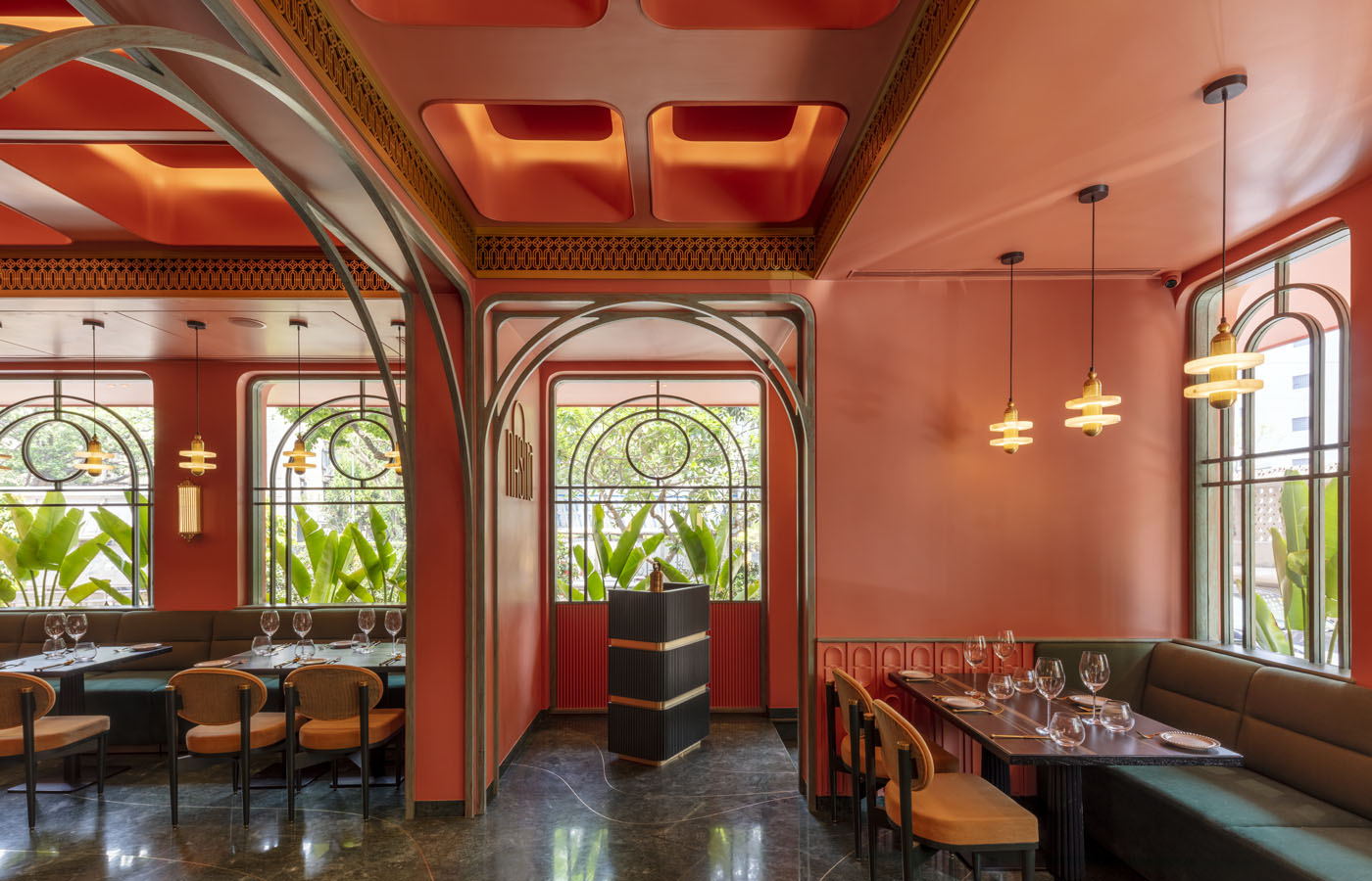 Nksha Restaurant – Architecture and Interiors