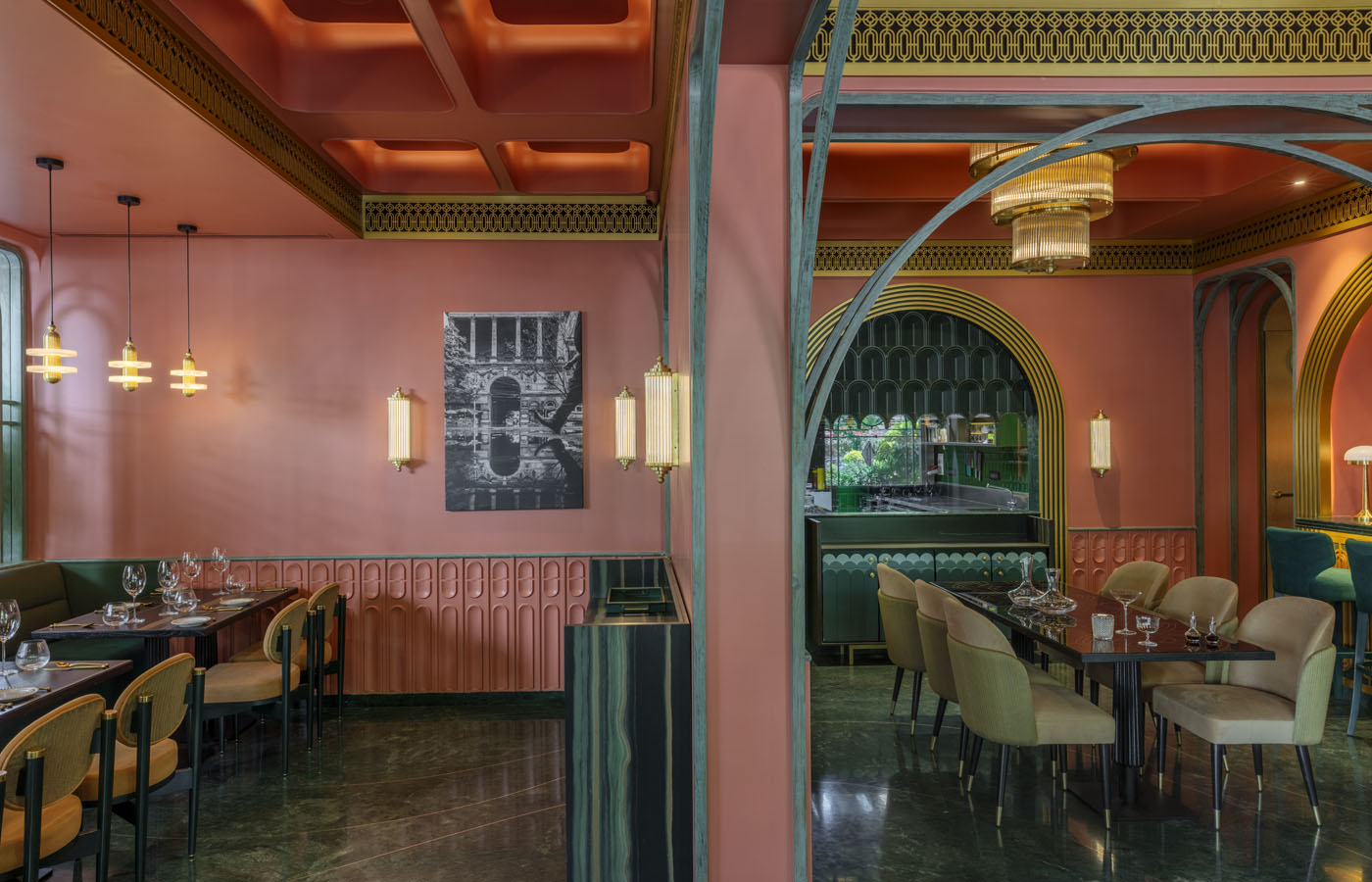Nksha Restaurant – Architecture and Interiors