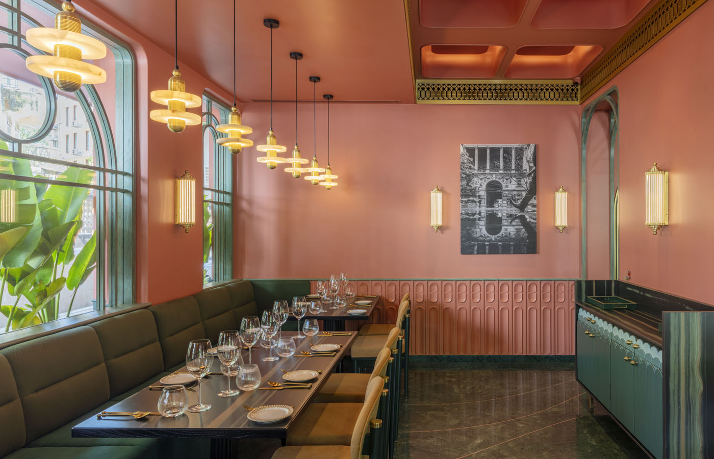 Nksha Restaurant – Architecture and Interiors